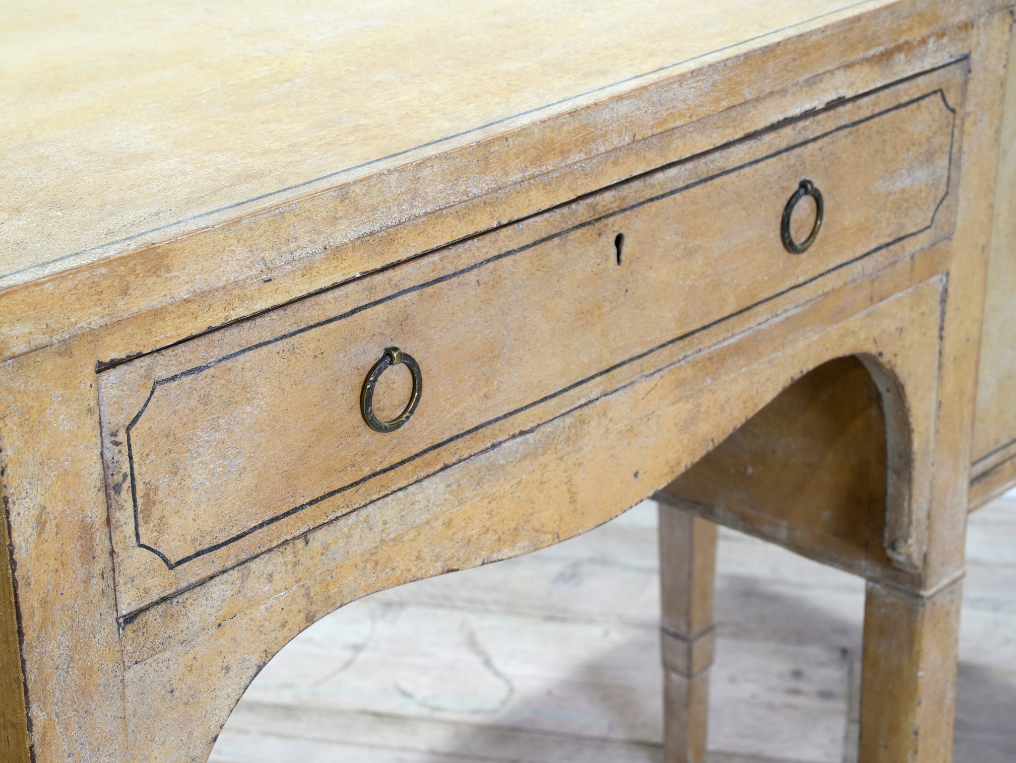 A Late Regency Painted Console Sideboard Table – Drew Pritchard Ltd