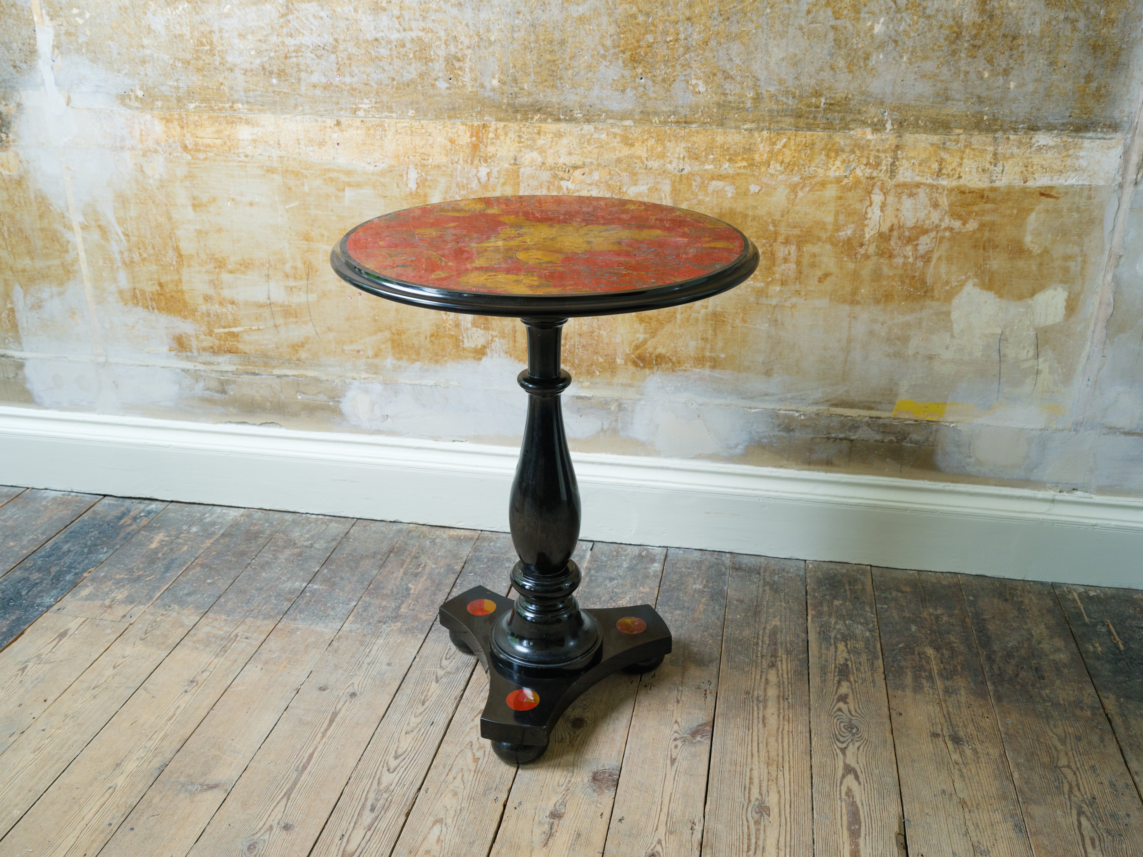 A Jasper & Ashford Marble Table by Woodruff | Drew Pritchard Ltd