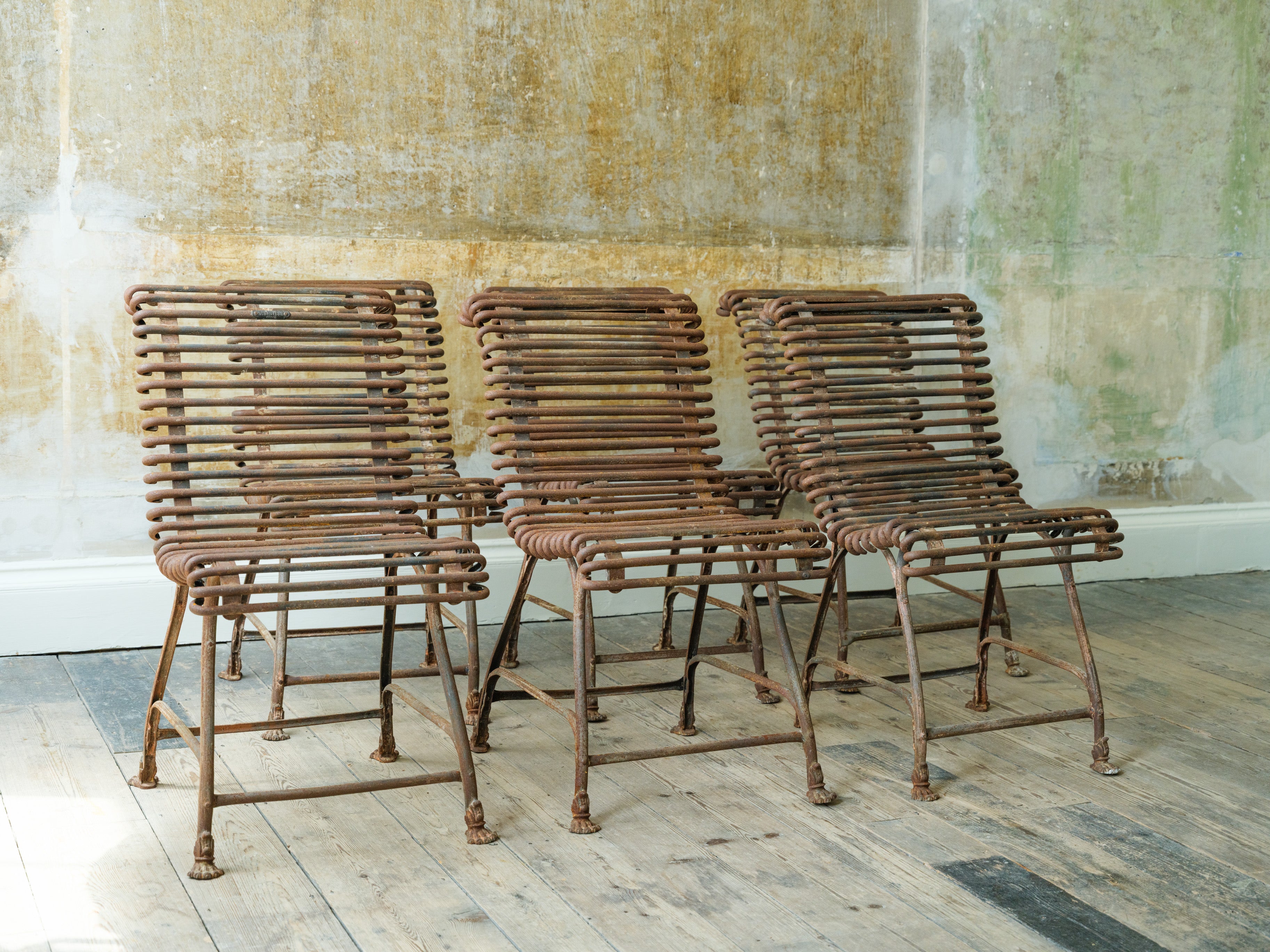 Six 19th Century Arras Chairs | Drew Pritchard Ltd