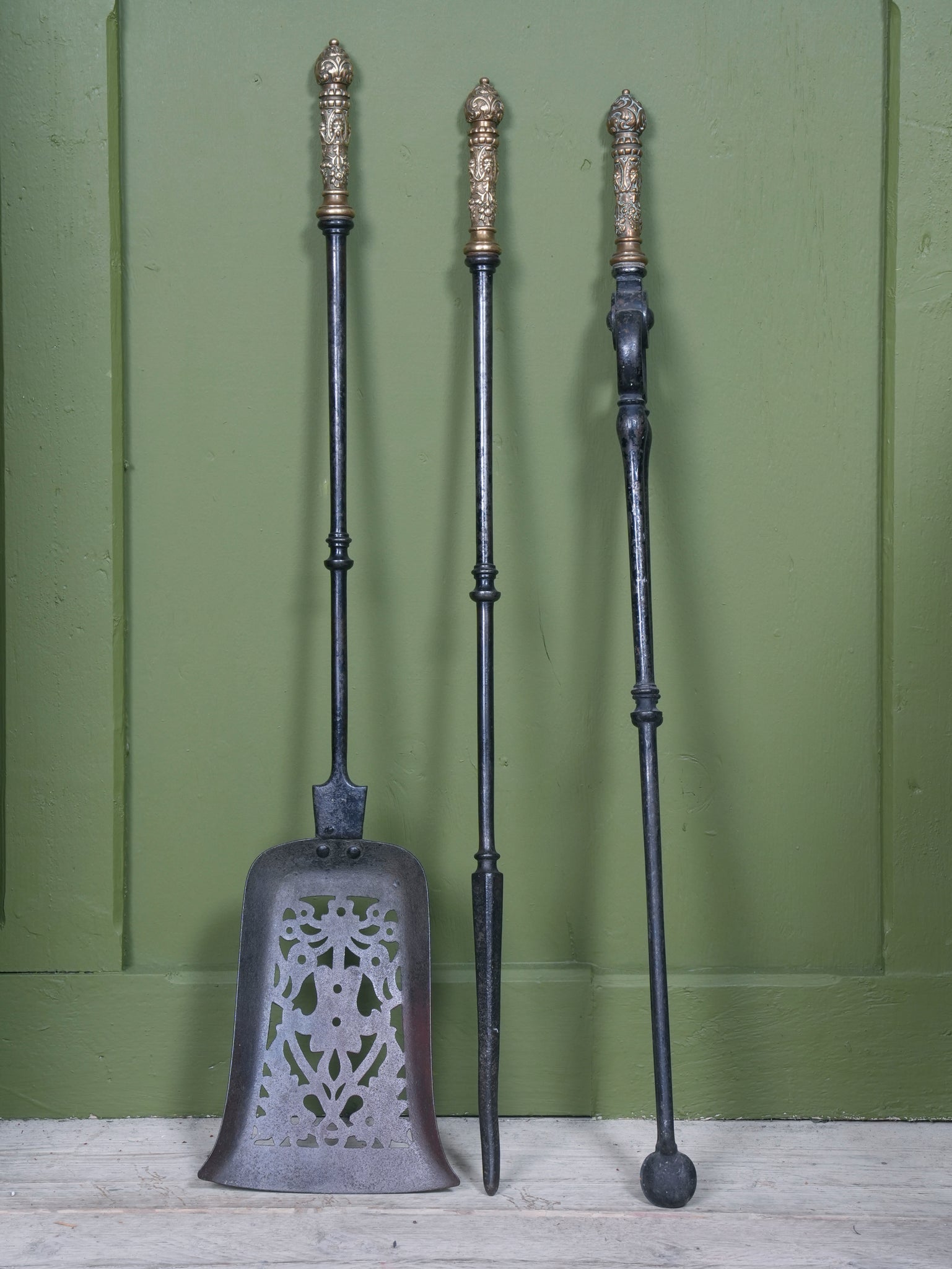 A Set of 19th Century Fire Irons – Drew Pritchard Ltd