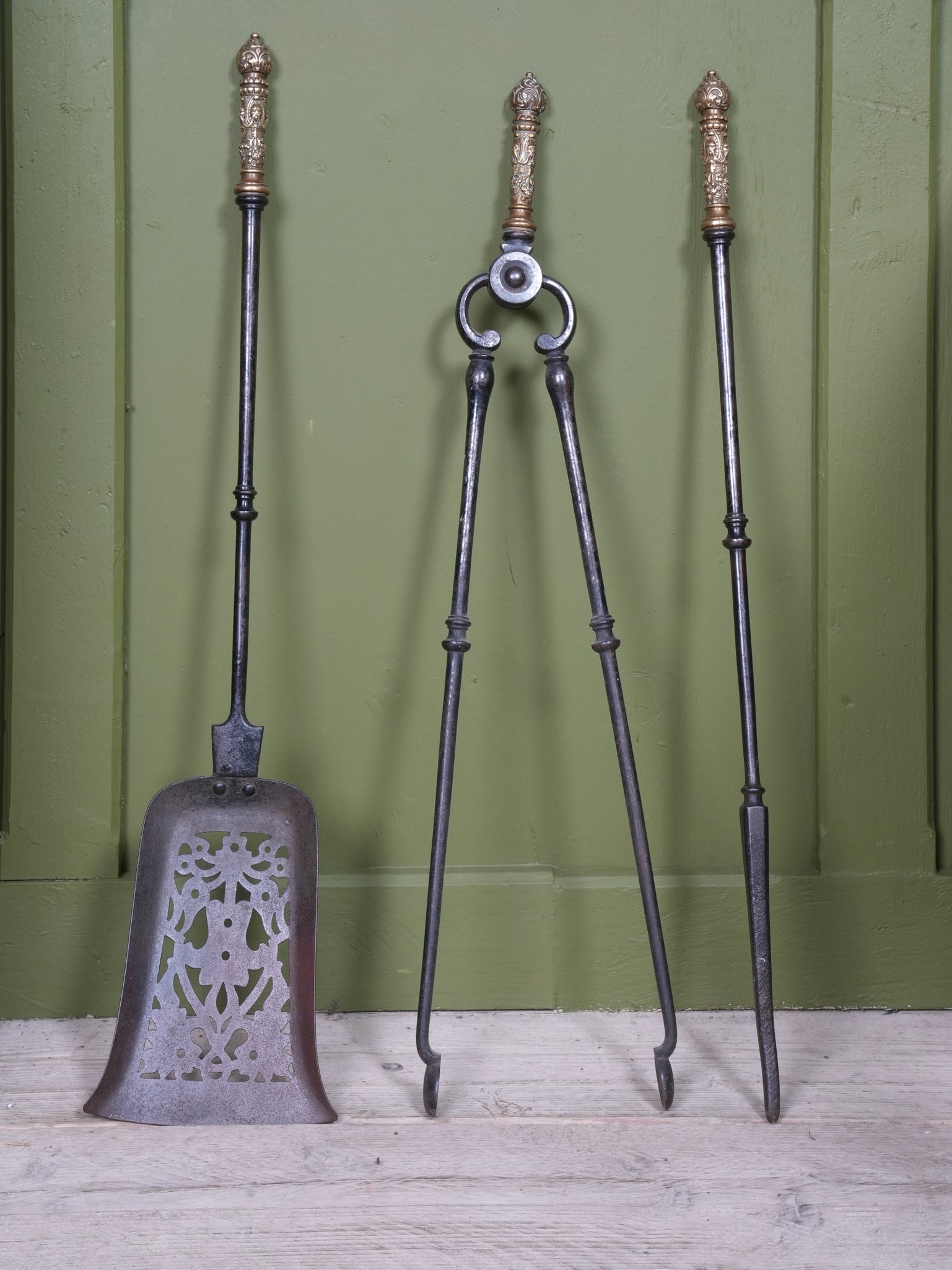 A Set of 19th Century Fire Irons – Drew Pritchard Ltd