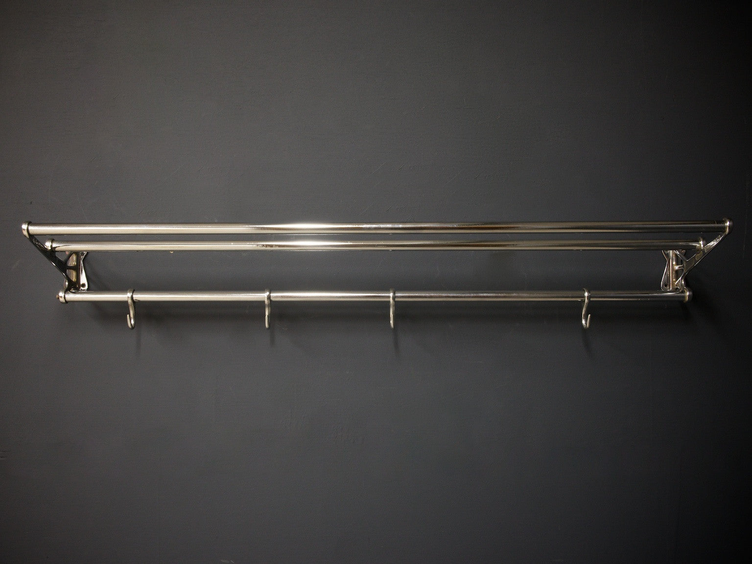 Chrome Luggage Rack – Drew Pritchard Ltd