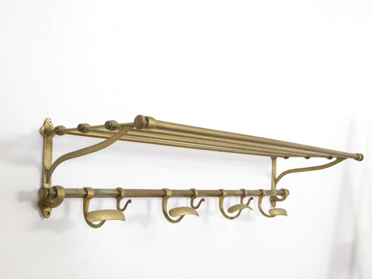 Brass Luggage Rack – Drew Pritchard Ltd