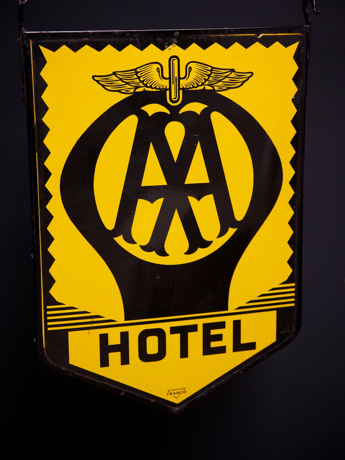 AA Hotel Sign | Drew Pritchard Ltd