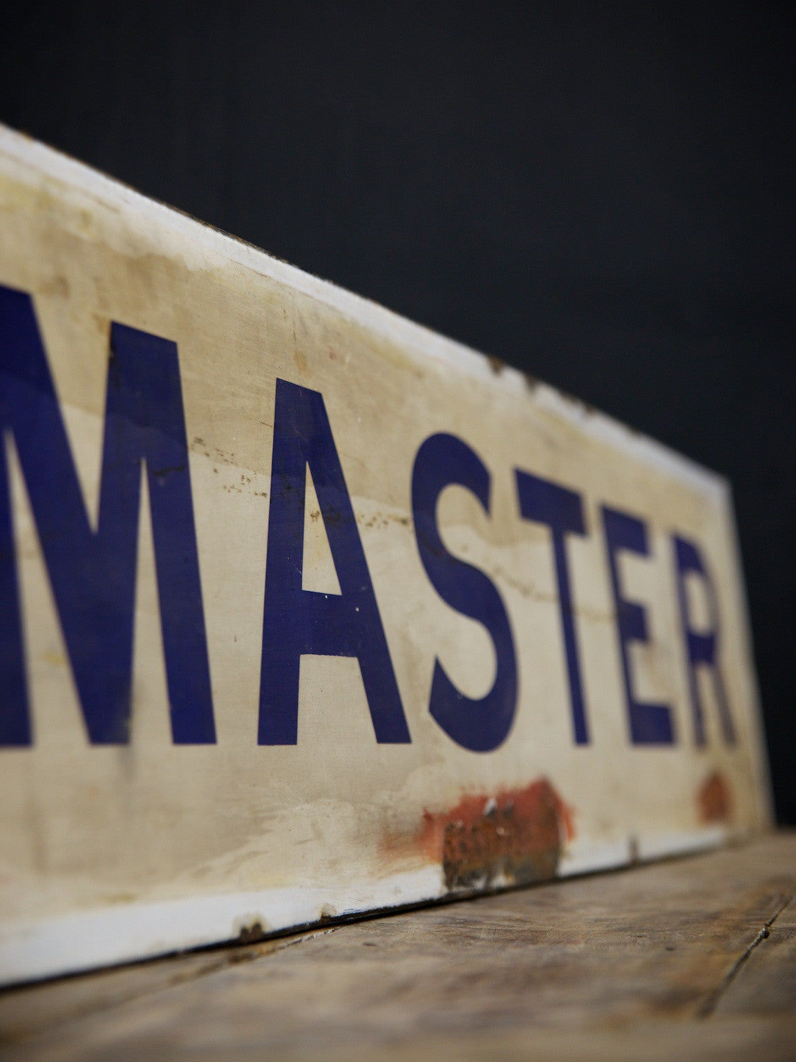 Station Master Sign – Drew Pritchard Ltd