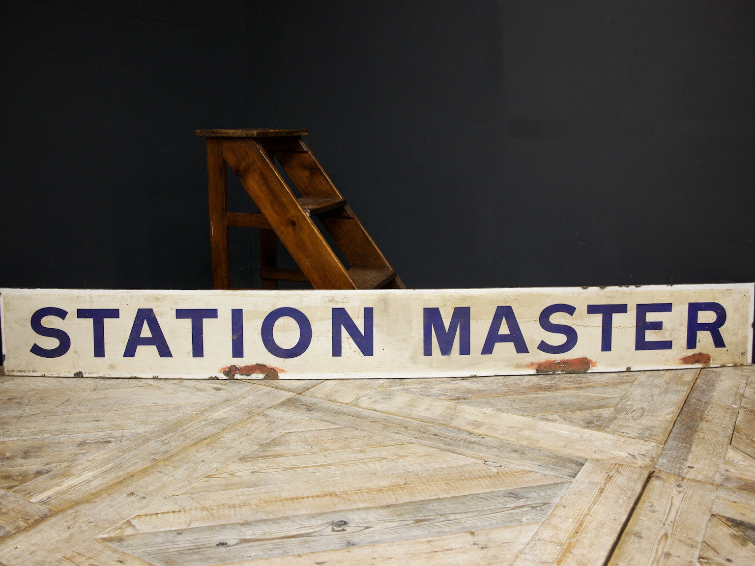 Station Master Sign – Drew Pritchard Ltd