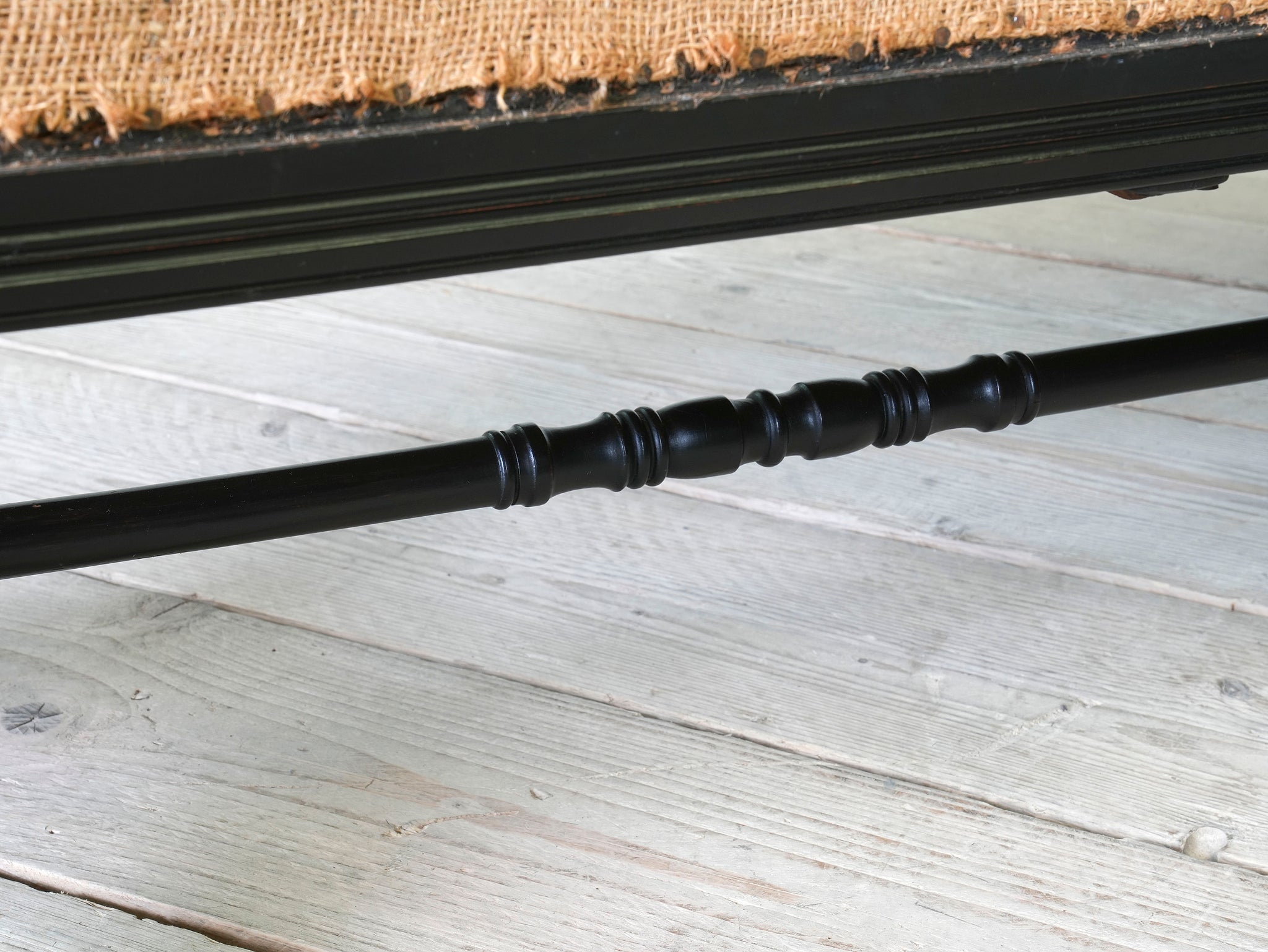 An Aesthetic Movement Upholstered Bench – Drew Pritchard Ltd