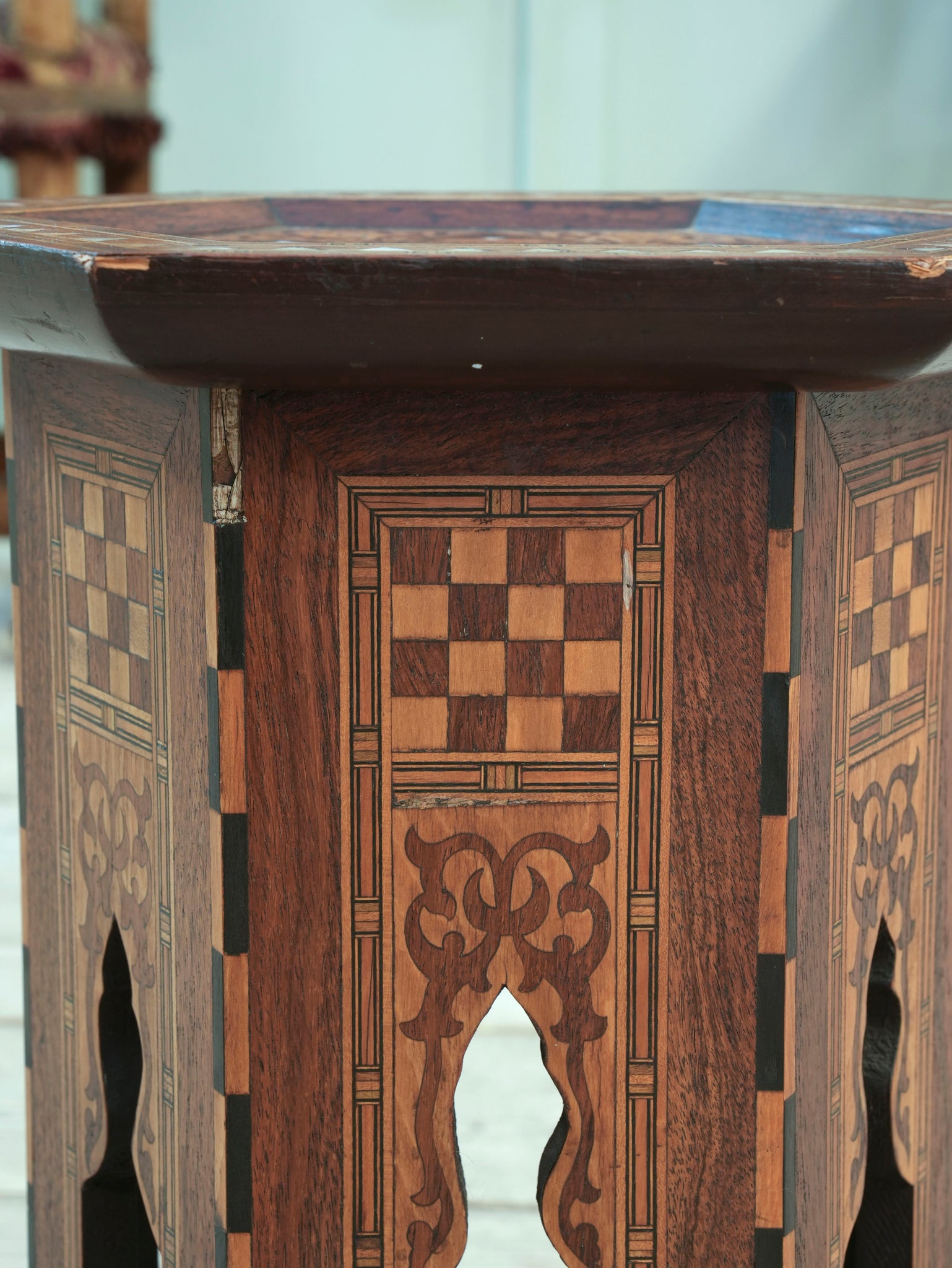 A 19th Century Damascus Occasional Table – Drew Pritchard Ltd